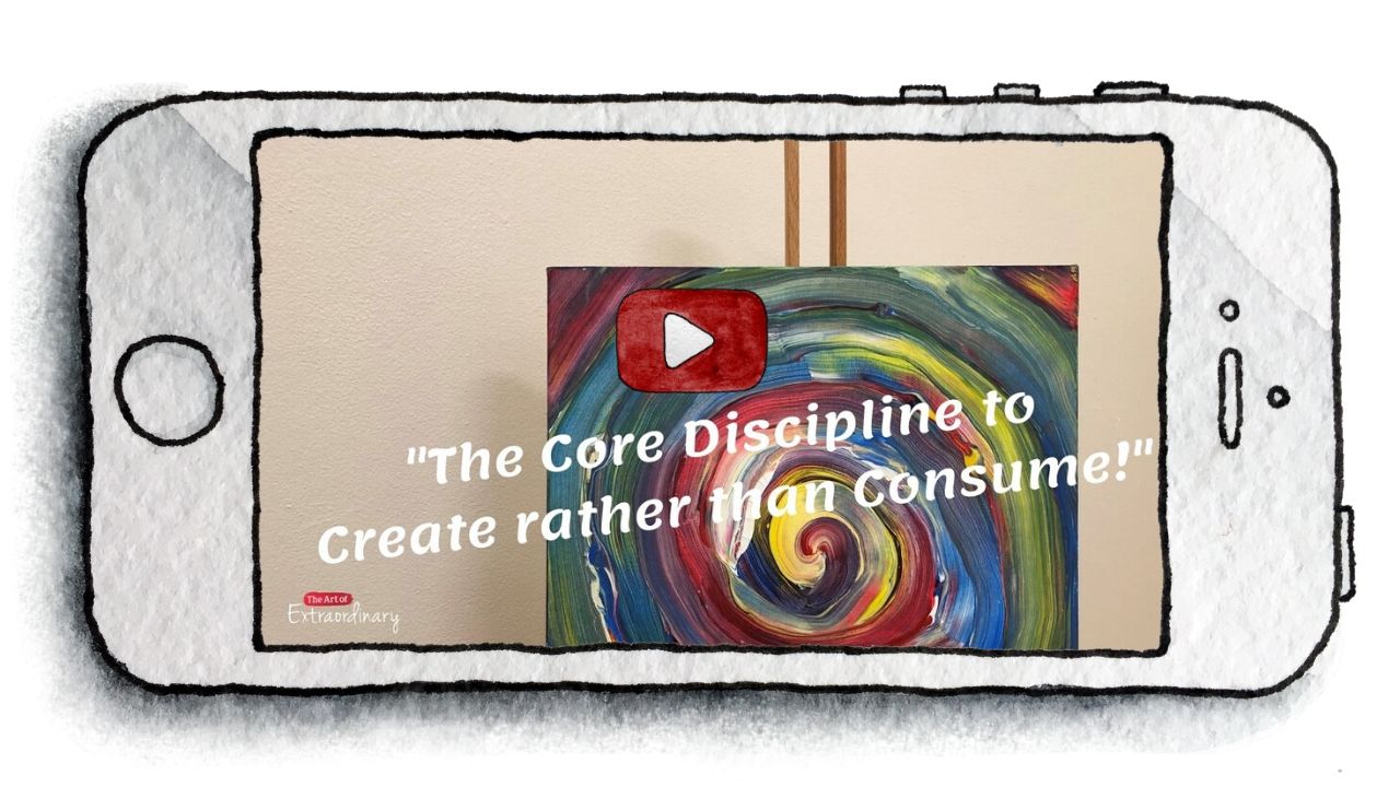 The Core Discipline required to Create rather than Consume - The Art Of ...
